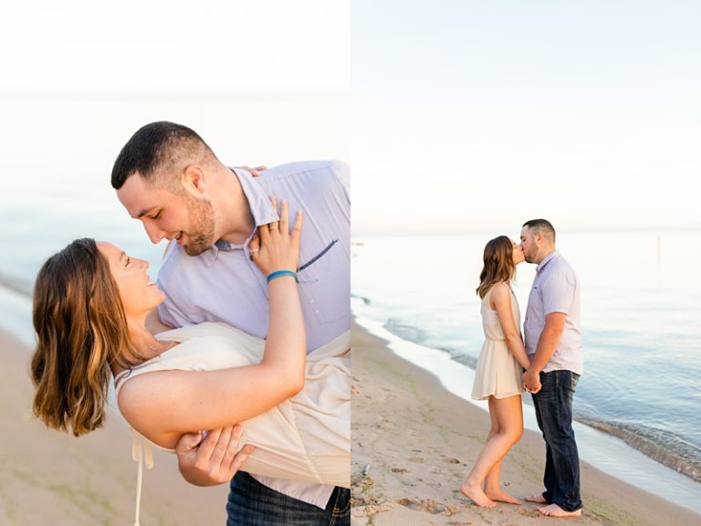 Allison & Andrew | a 2019 Grand Haven Engagement Session - Tauri Baum ...